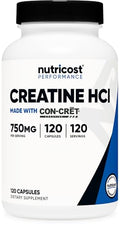 Nutricost creatine HCl capsules for energy