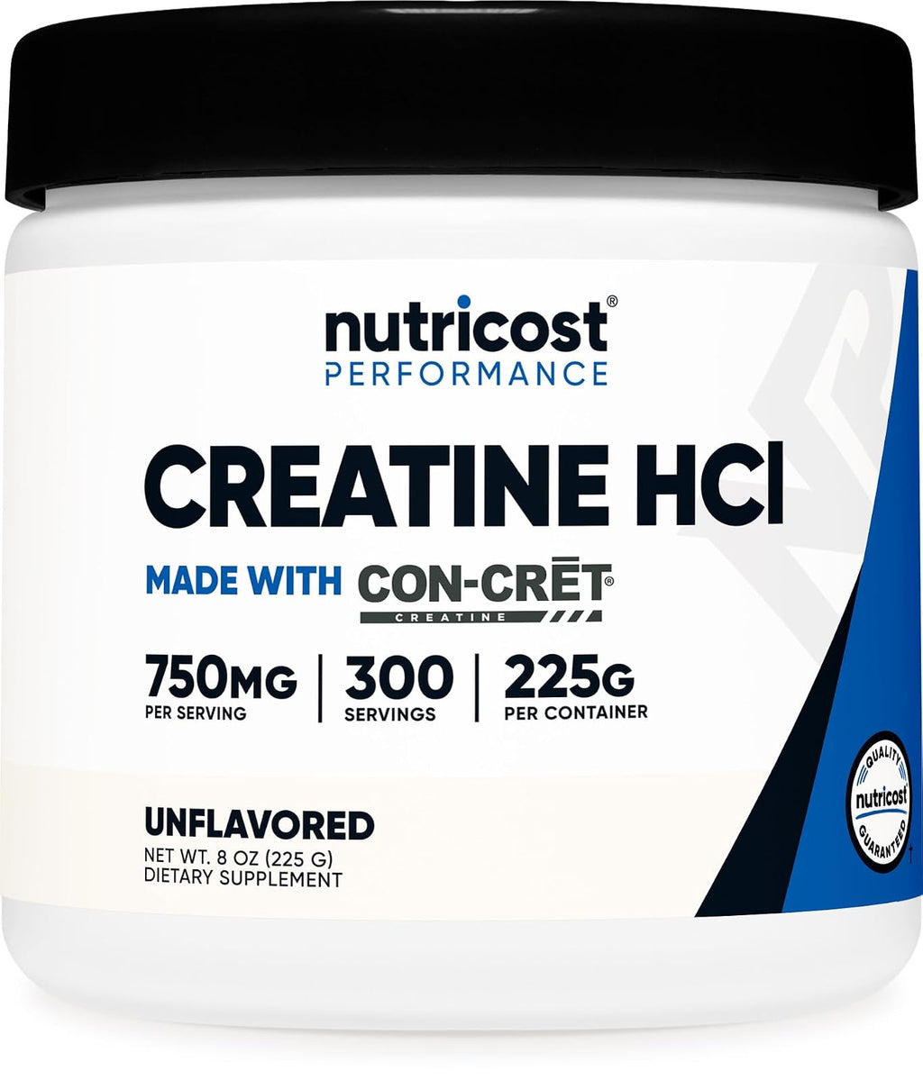 Nutricost creatine HCl powder for muscle gain