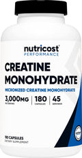 Nutricost creatine monohydrate capsules
