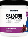 Nutricost creatine monohydrate grape flavour