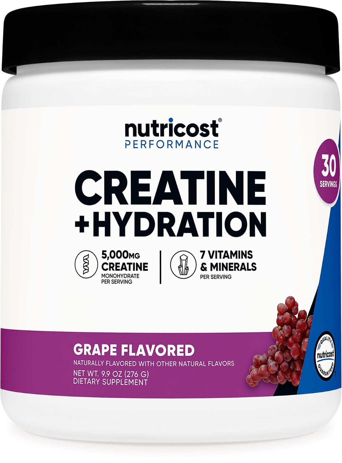 Nutricost creatine monohydrate grape flavour