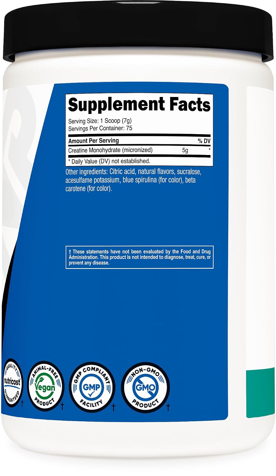 Nutricost creatine powder for athletes