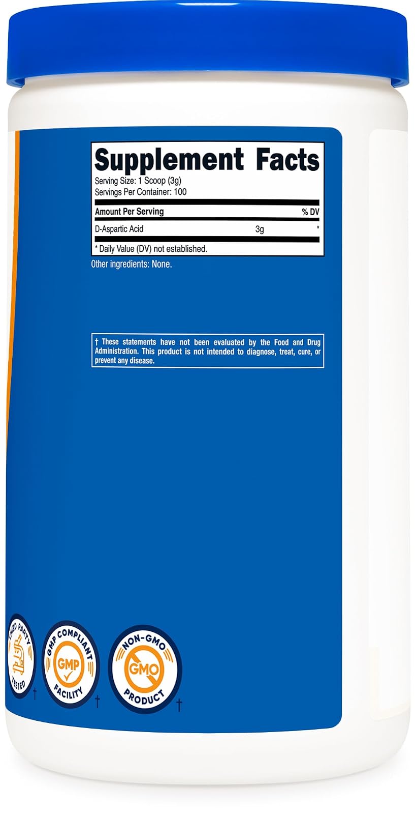 Nutricost D-Aspartic Acid for improved recovery