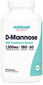 Nutricost D-Mannose cranberry capsules