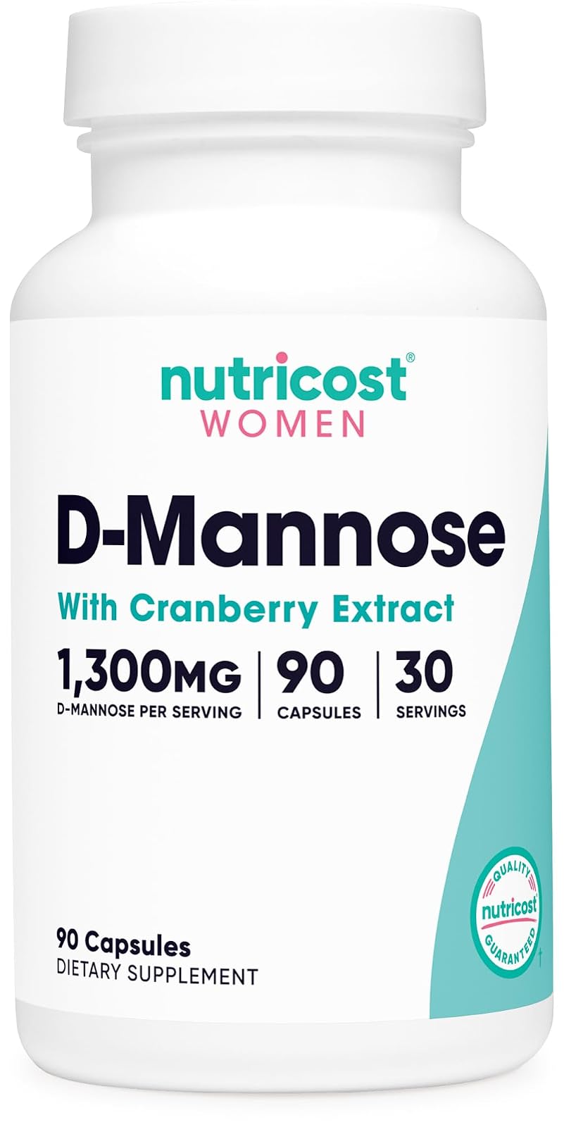 Nutricost D-Mannose cranberry capsules