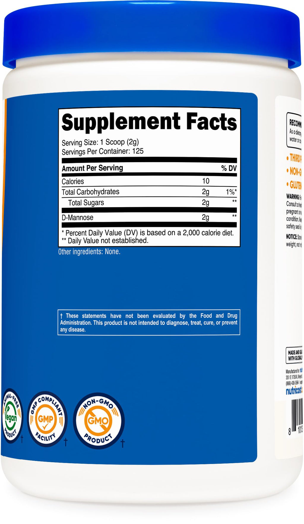 Nutricost D-Mannose for daily use