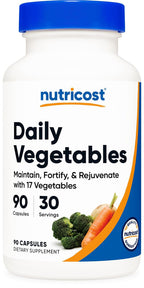 Nutricost daily vegetables multivitamins