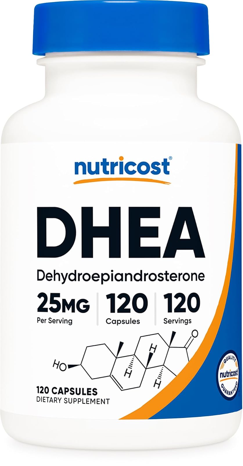 Nutricost DHEA 25 mg capsules for men