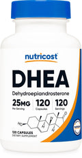 Nutricost DHEA 25 mg capsules for men