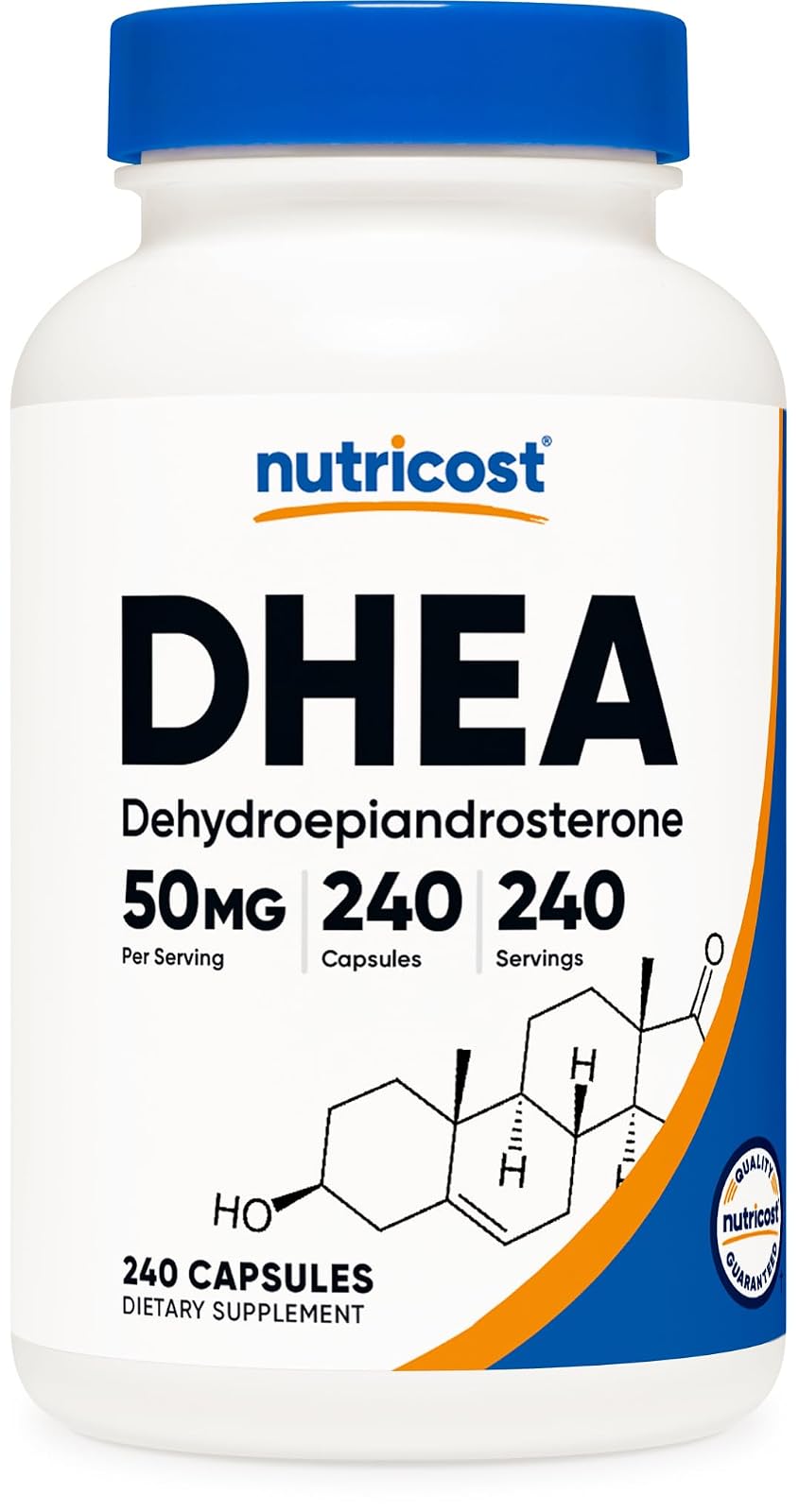 Nutricost DHEA 50 mg capsules