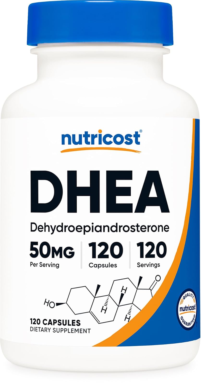 Nutricost DHEA 50 mg capsules