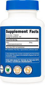 Nutricost DHEA capsules for overall wellness