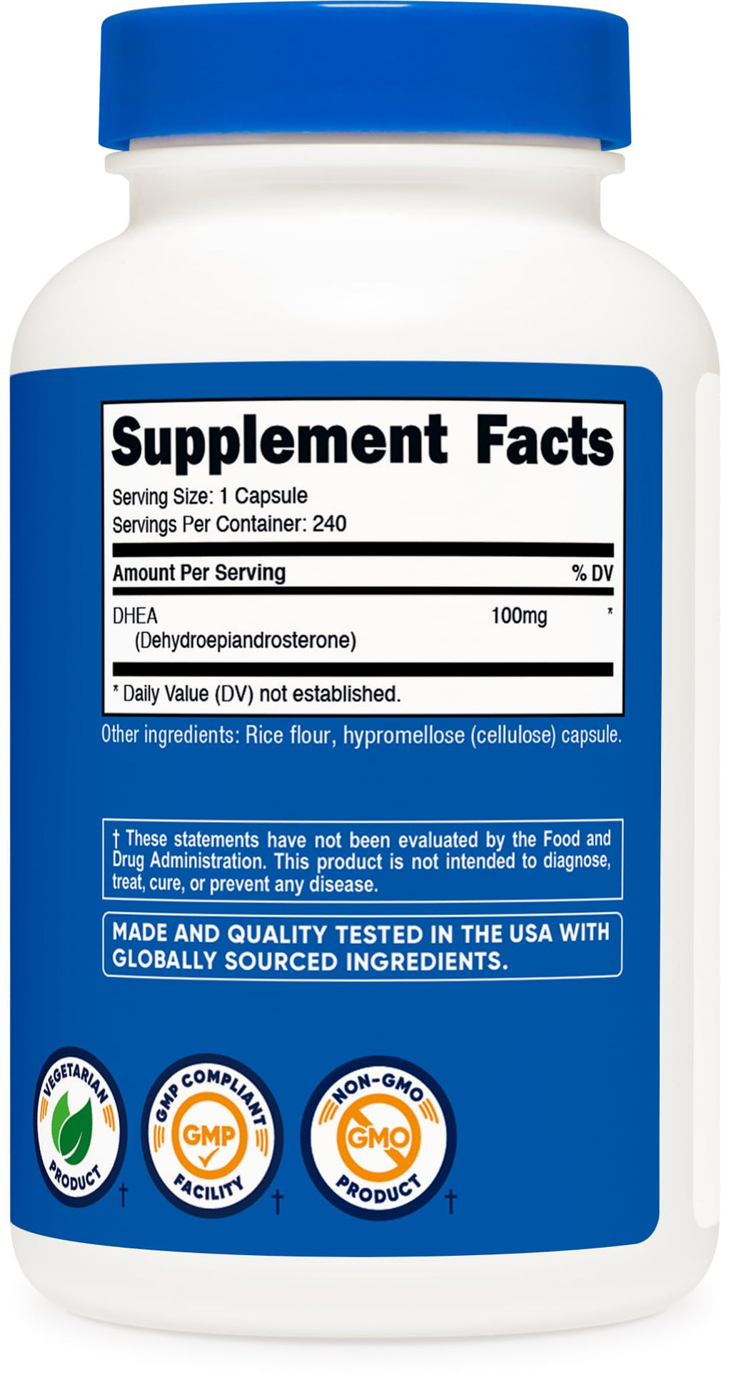 Nutricost DHEA for improved mood