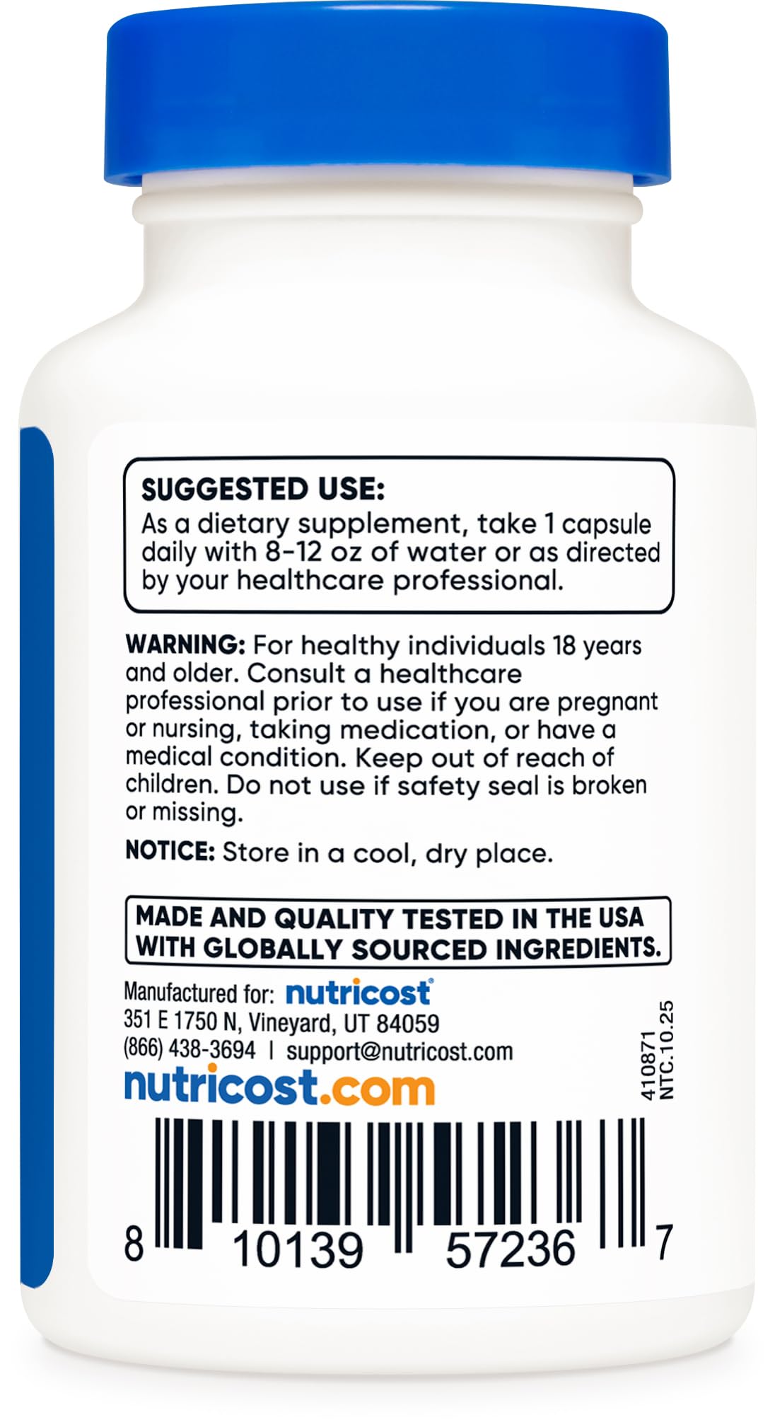 Nutricost Dihydroberberine for daily nutrition