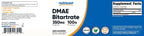 Nutricost DMAE-Bitartrate for energy boost