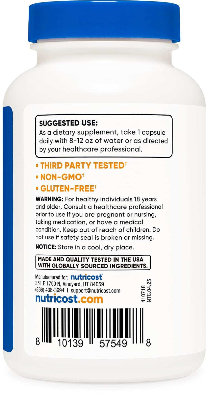 Nutricost Dong Quai natural remedy