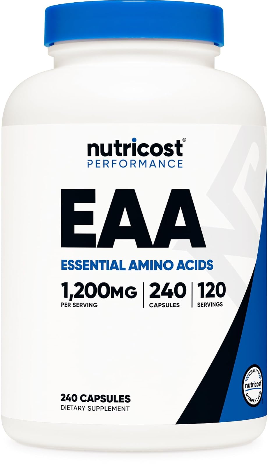 Nutricost EAA capsules for muscle recovery
