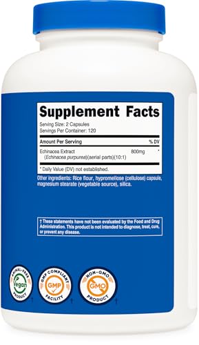 Nutricost echinacea for herbal remedies