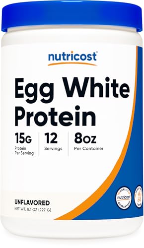 Nutricost egg white protein powder