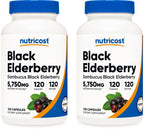 Nutricost elderberry capsules for immunity