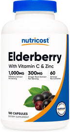 Nutricost elderberry extract capsules