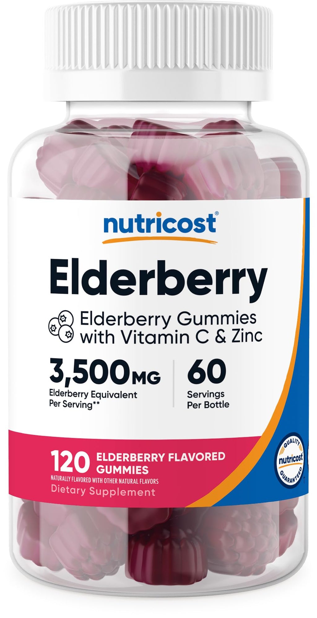 Nutricost elderberry gummies for immunity