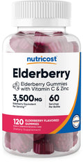 Nutricost elderberry gummies for immunity