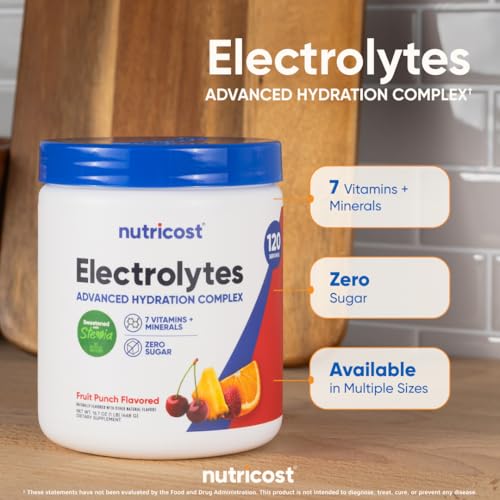 Nutricost electrolyte complex for daily wellness