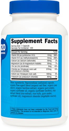 Nutricost electrolyte complex for muscle support