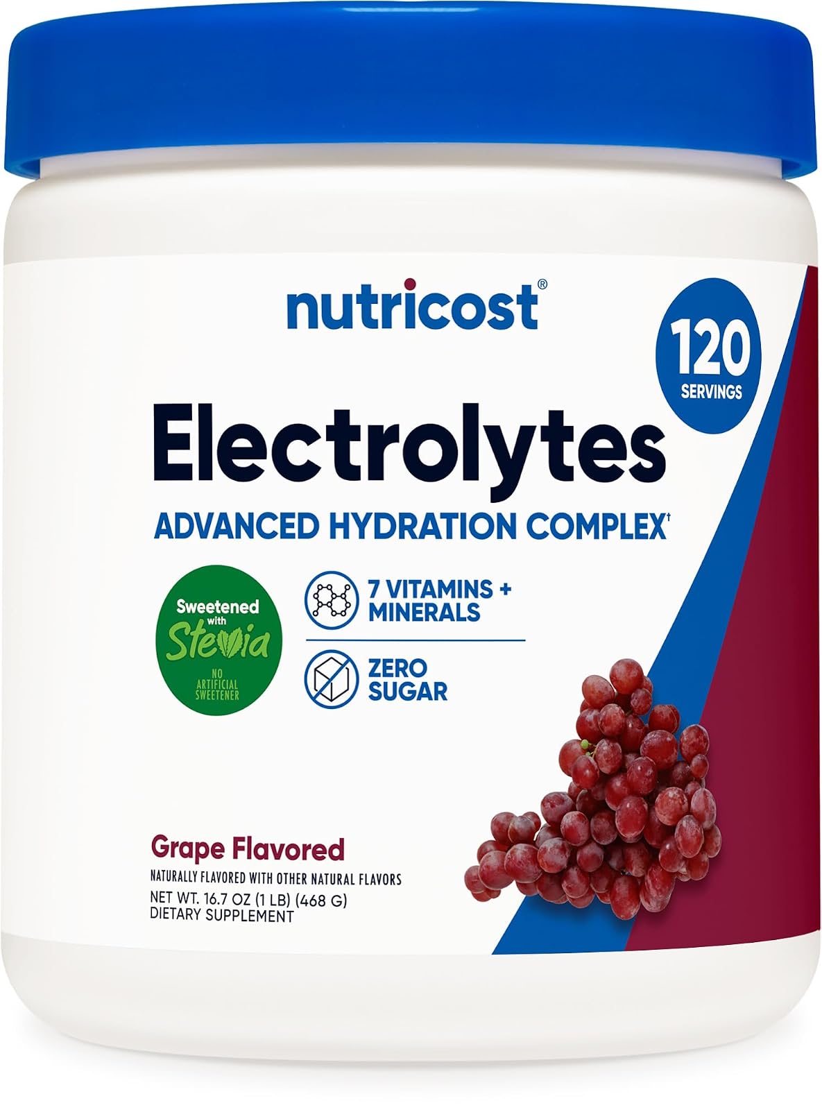 Nutricost electrolyte complex powder grape