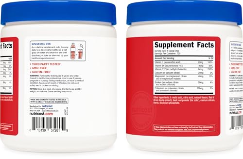 Nutricost electrolyte powder for energy boost