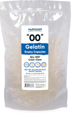 Nutricost empty gelatin capsules for multivitamins
