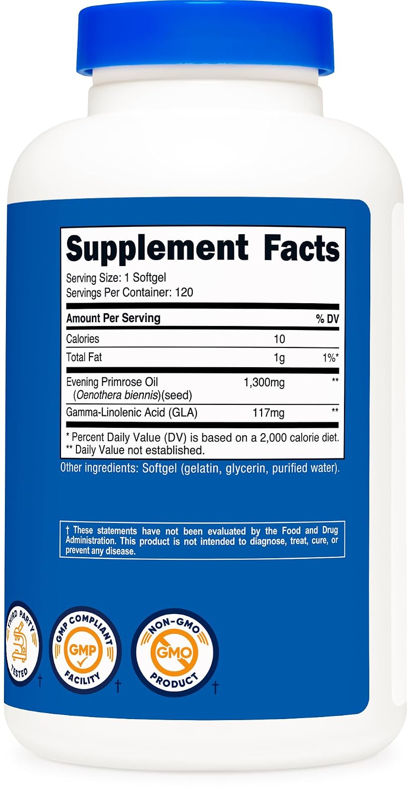 Nutricost Evening Primrose for women's wellness