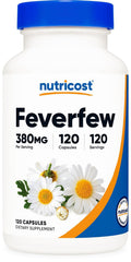Nutricost Feverfew 380 mg capsules