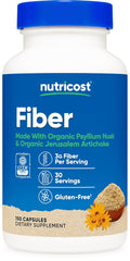 Nutricost fiber capsules for digestion
