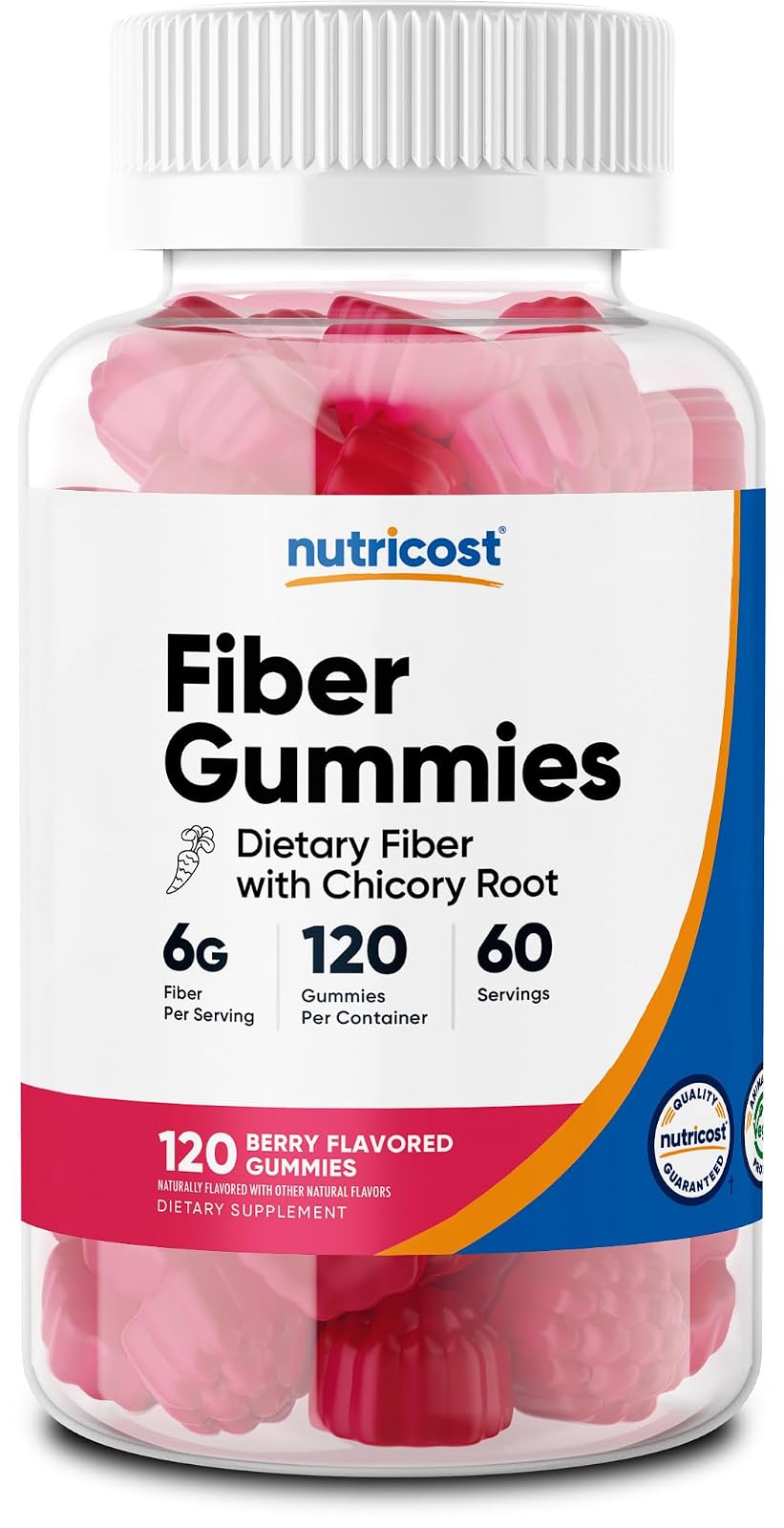 Nutricost fiber gummies for digestion