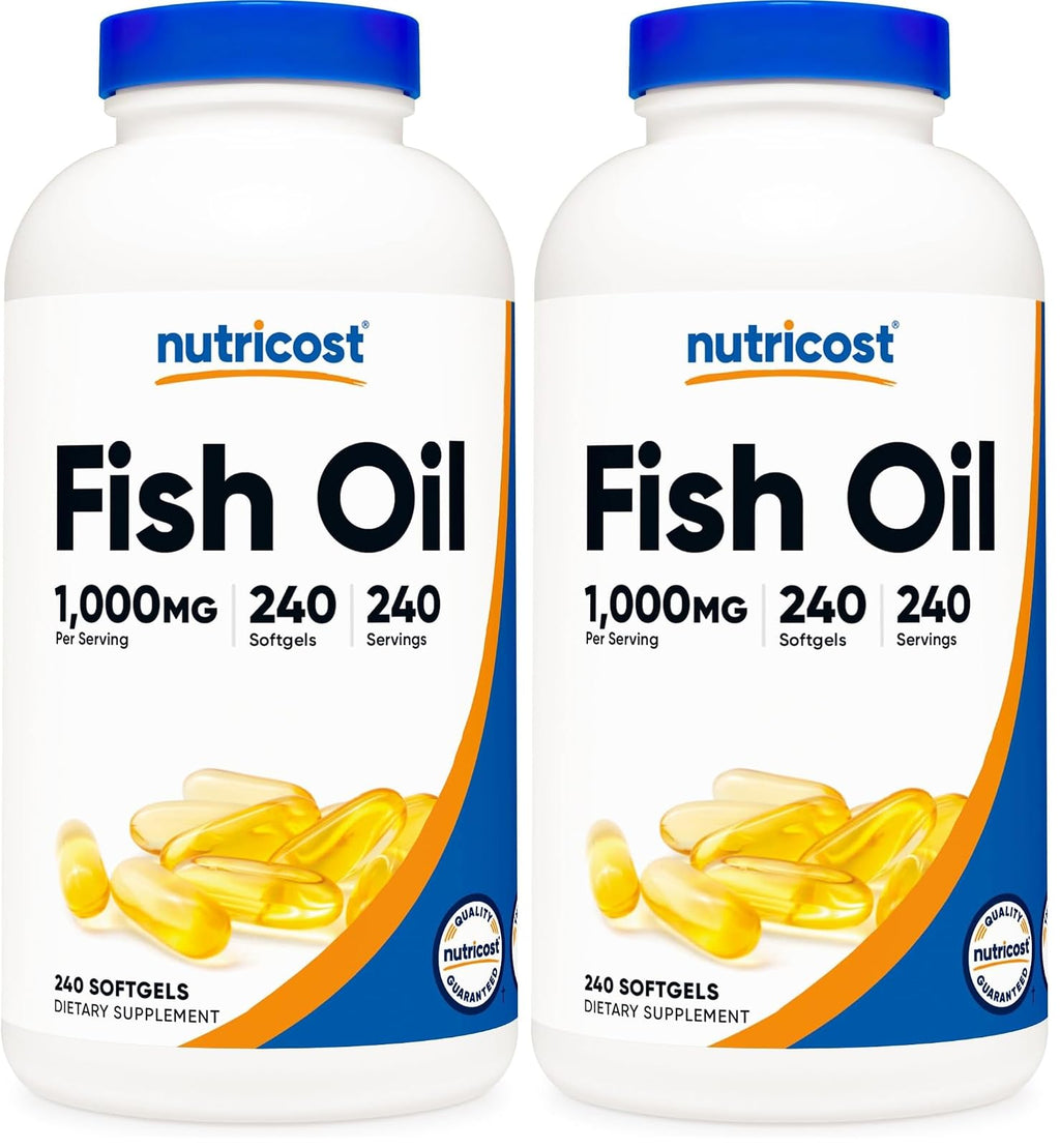 Nutricost fish oil softgels benefits
