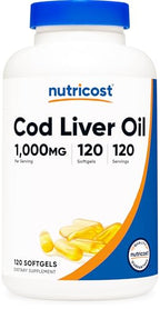 Nutricost fish oil softgels for health