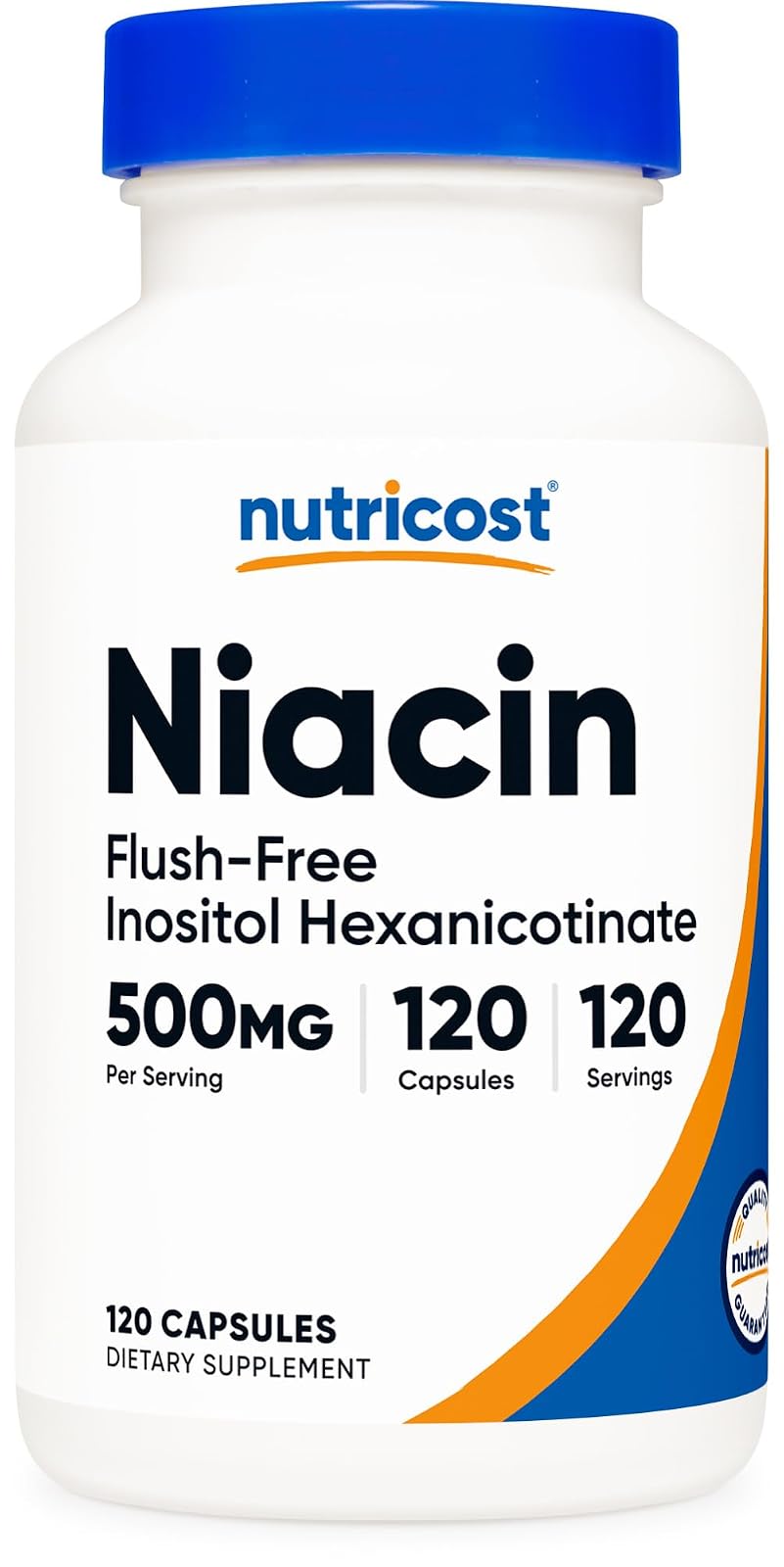 Nutricost flush-free niacin capsules