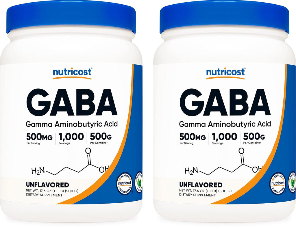 Nutricost GABA powder for relaxation