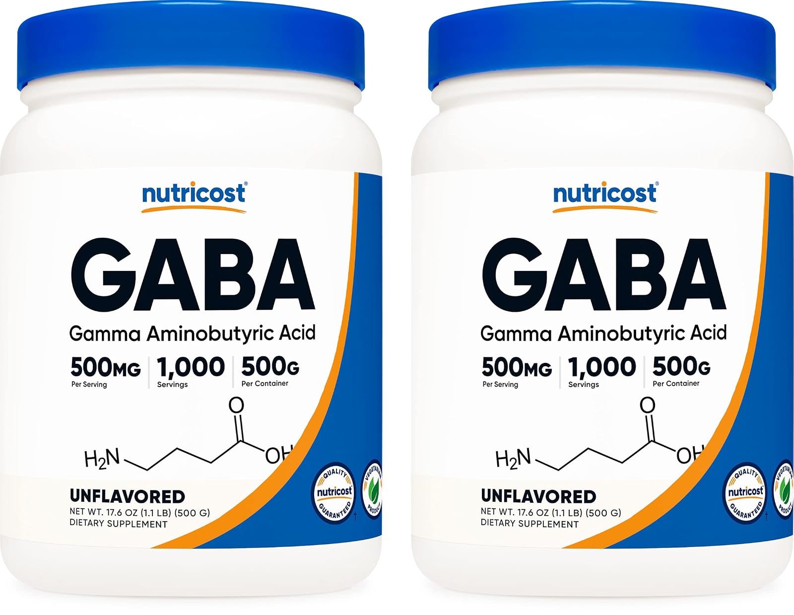 Nutricost GABA powder for relaxation