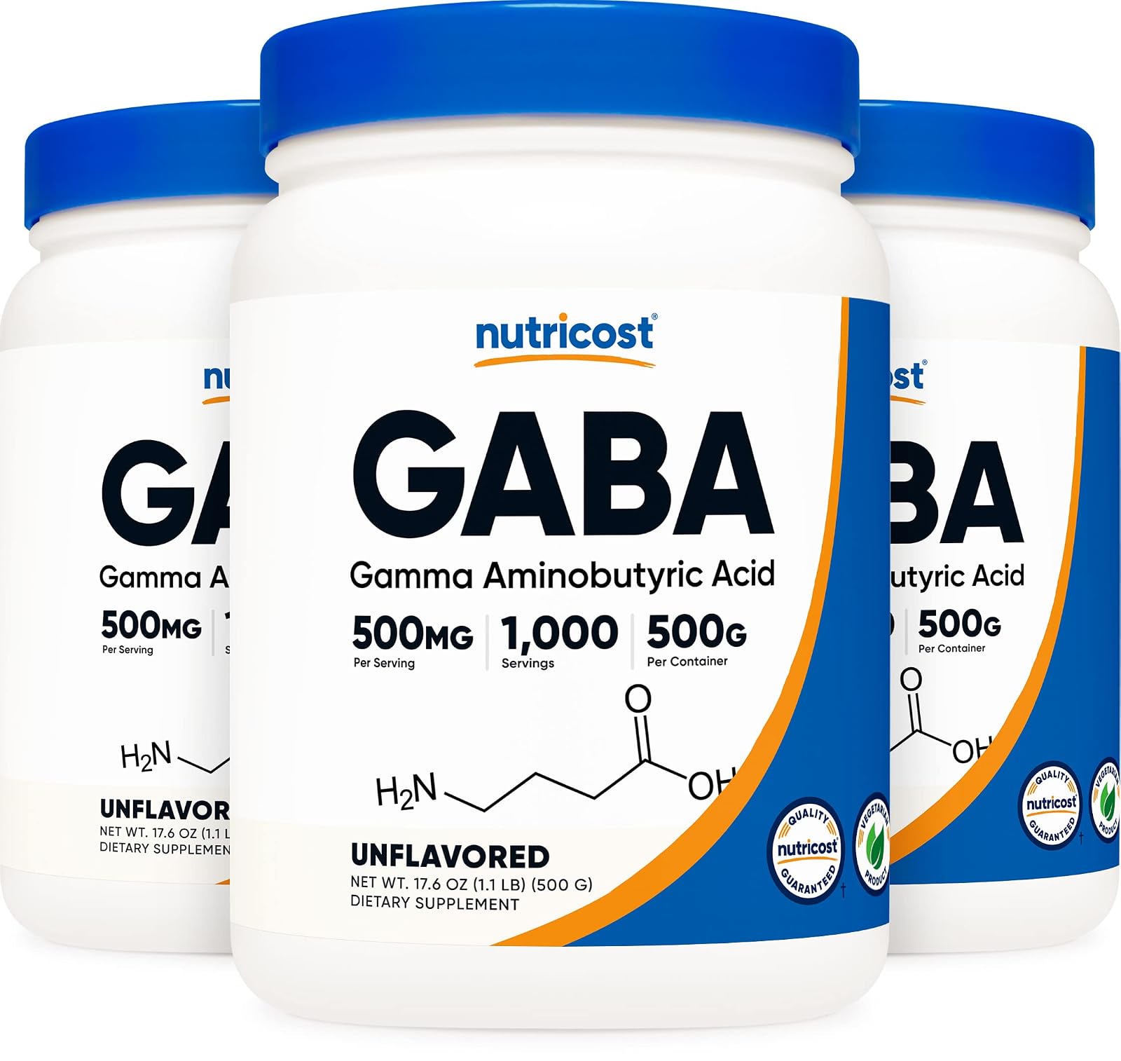 Nutricost GABA powder for relaxation
