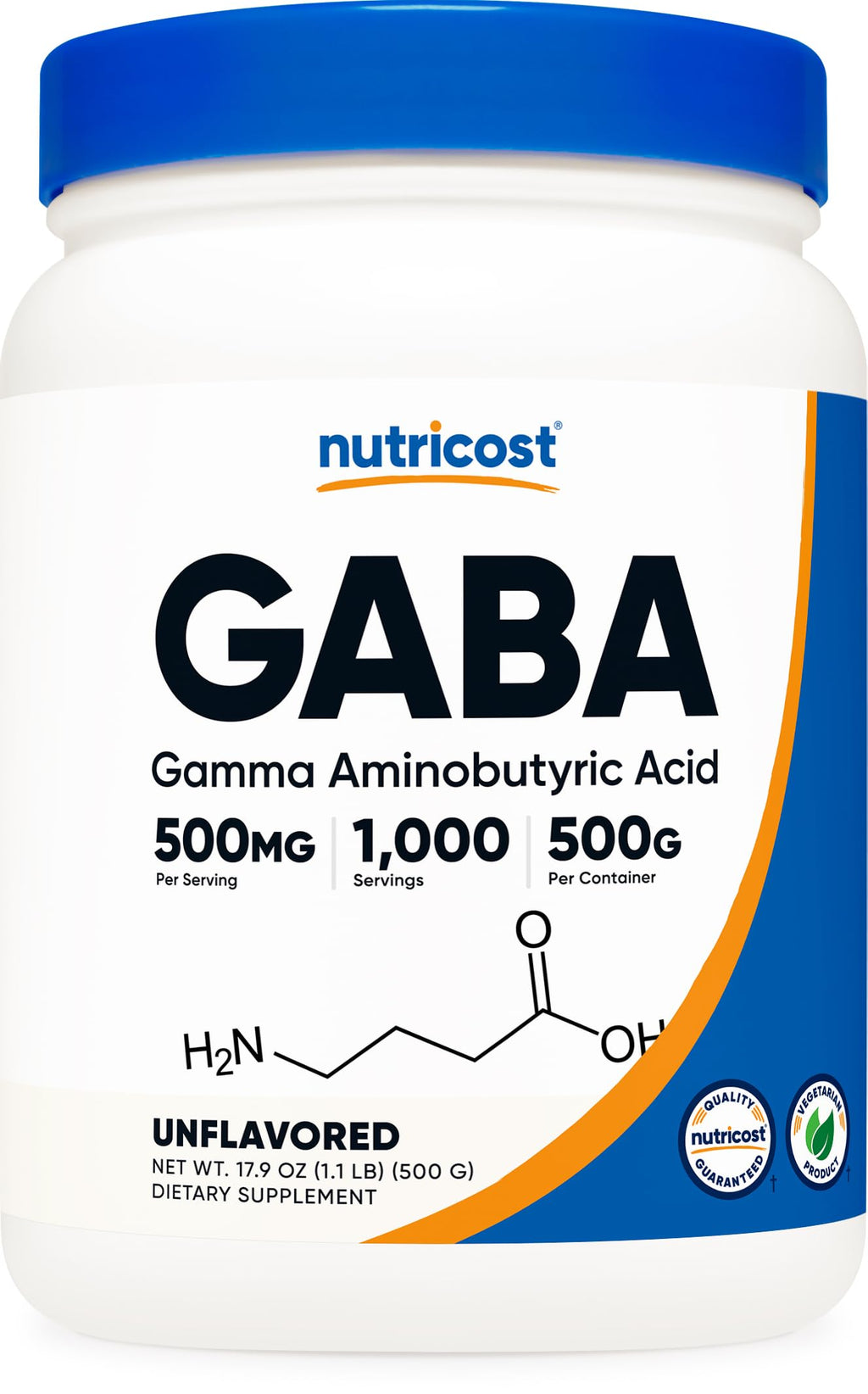 Nutricost GABA powder for sleep