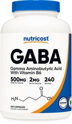 Nutricost GABA vitamin B complex capsules