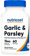 Nutricost garlic oil softgels