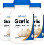Nutricost garlic softgels for health