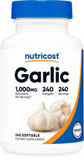 Nutricost garlic softgels for health