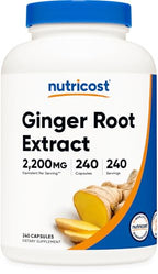 Nutricost ginger root extract capsules