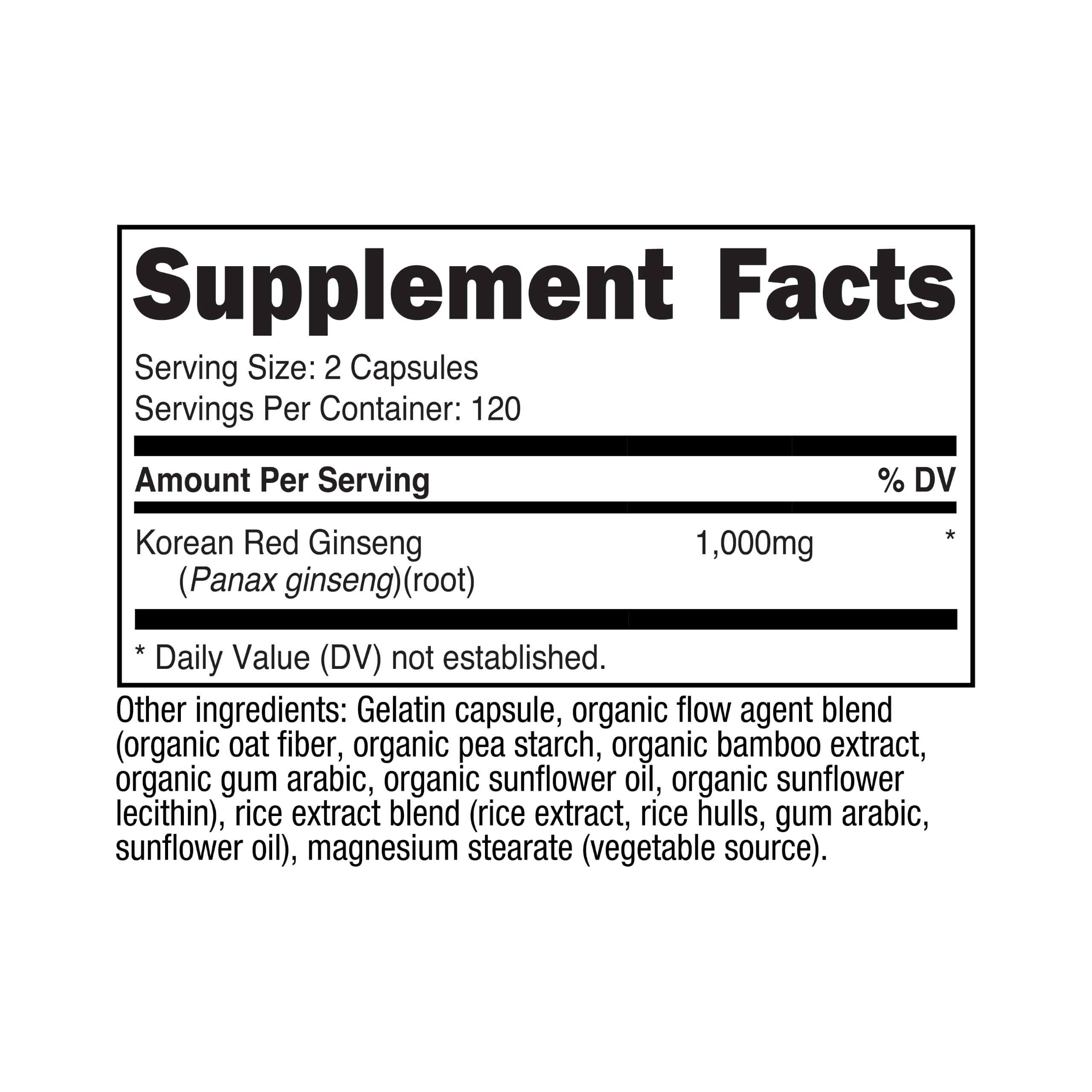 Nutricost ginseng for active lifestyle