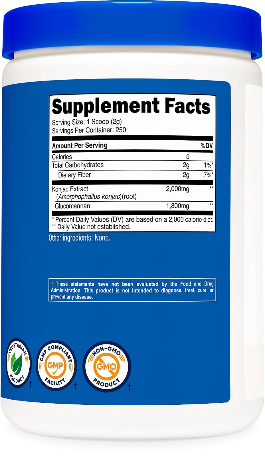 Nutricost glucomannan for digestive support